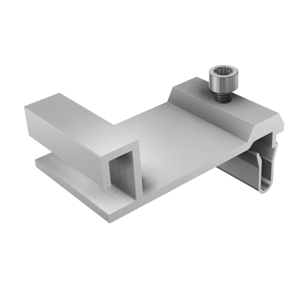 SL Rack FLA Windschottblechadapter Süd, für Flachdachsysteme – Solarvie